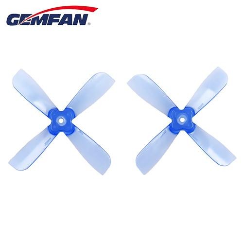 Gemfan 2035BN 3mm Square Hole 4 Blade Propeller Blue