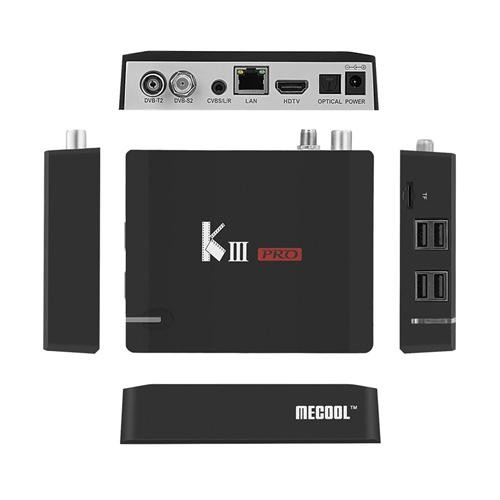 Mecool Kiii Pro DVB-T2/S2 TV Box