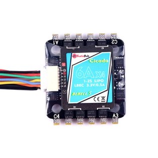 Sunrise Model 6A Blheli_S BB2 4 in 1 Brushless ESC