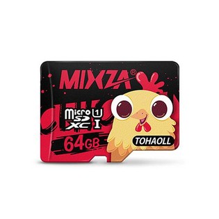 MIXZA Class10 SDHC Micro SD Memory Card Rooster Year Edition 64GB