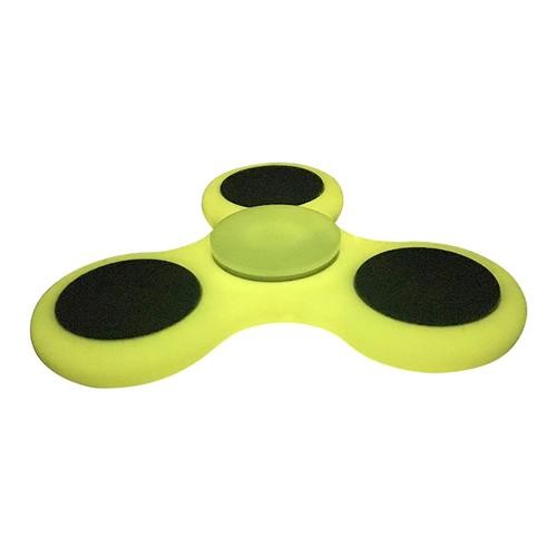 ABS Gyro Hand Spinner Luminous Yellow