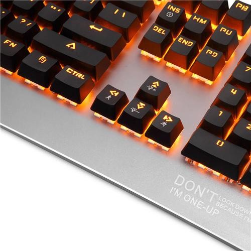 ONE UP K8 Mechanical Keyboard Orange Backlit