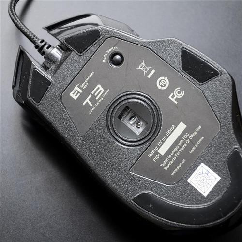 ET T3 Wired Gaming Mouse - Black