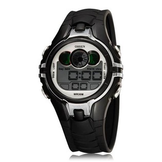 Ohsen 0739 LED Digital Sport Watch -Black