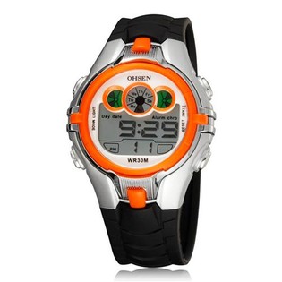 Ohsen 0739 LED Digital Sport Watch -Orange
