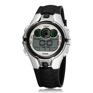 Ohsen 0739 LED Digital Sport Watch -White