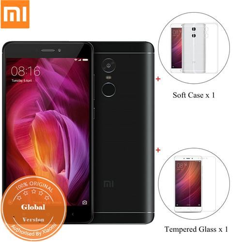 Package Global Version Xiaomi Redmi Note 4 4G 64GB Smartphone - Black