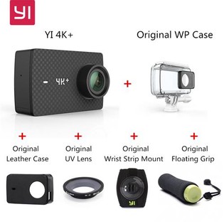 YI 4K Plus Ultra HD Action Camera Ambarella H2 SONY IMX377 - Black