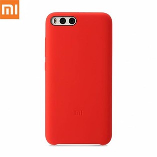 Original Ultra-thin Silicone Back Cover For Xiaomi Mi6 - Red