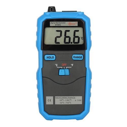 BSIDE BTM01 Digital Thermometer Blue and Black