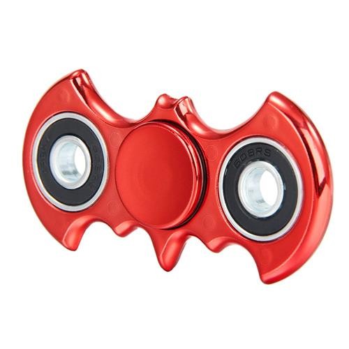 Fidget Hand Spinner Electroplated Batman Red