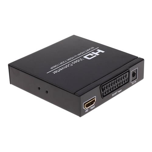 8S SCART+HDMI to HDMI Converter EU Plug