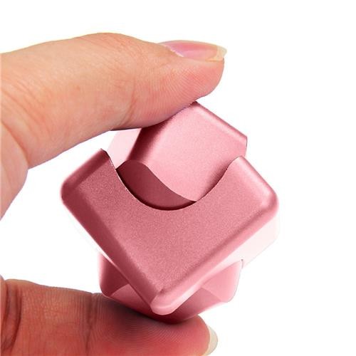 Fidget Cube Aluminum Alloy Pink