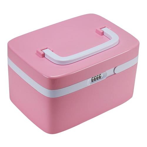 Household Medicine Cabinet Pink