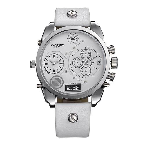 CAGARNY 6822 Quartz Wrist Sport Watch White