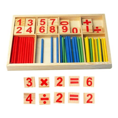 Wooden Counting Sticks Baby Education Toys