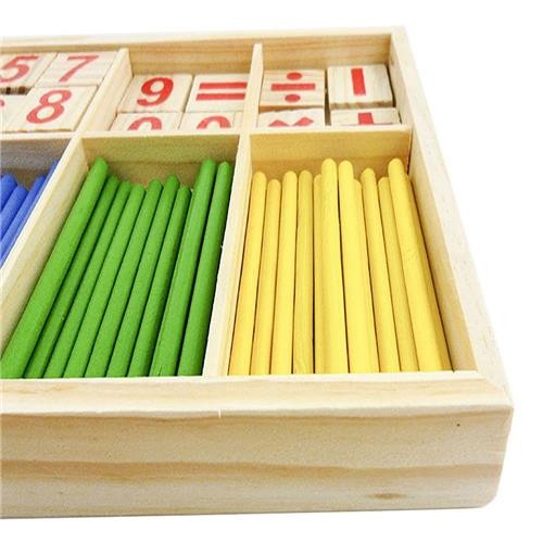 Wooden Counting Sticks Baby Education Toys