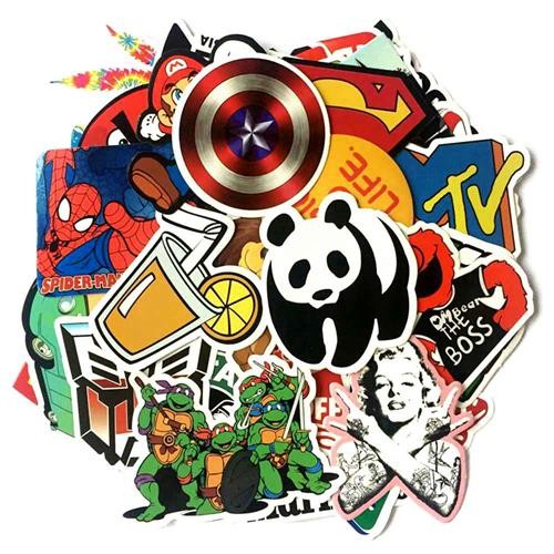 50 PCS Mixed Sticker A