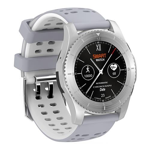 Makibes W02 Smartwatch Silver Gray