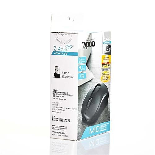 Rapoo M10 Wireless Optical Mouse Black
