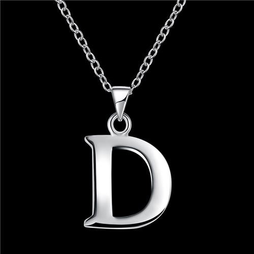 LKNSPCN968 Silver Plated Necklack D
