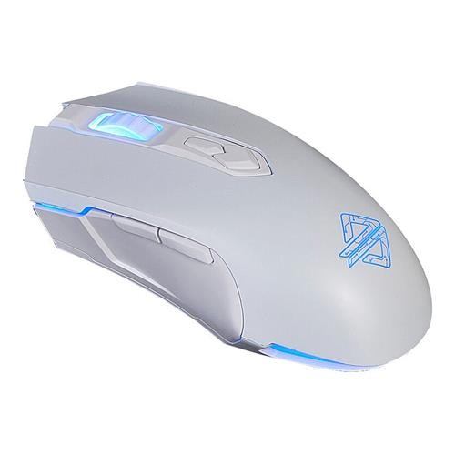 Ajazz AJ52 Colorful Backlit Wired Gaming Mouse - White