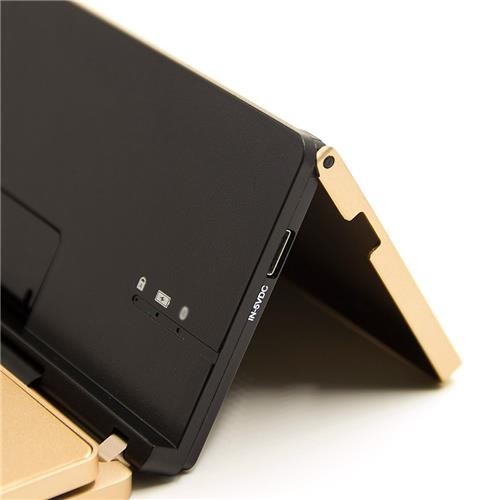 F18 Wireless Bluetooth Ultra-thin Keyboard Gold