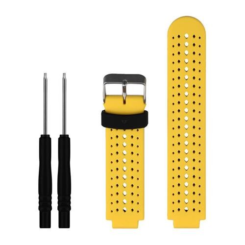 Garmin Forerunner 220 Silicon Replacement Strap Yellow Black