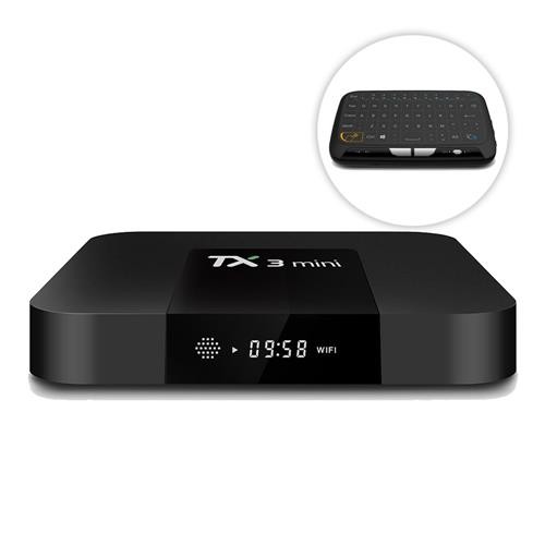 Bundle TANIX TX3 MINI S905W 2gb/16GB 4K TV Box+H18 Wireless Keyboard