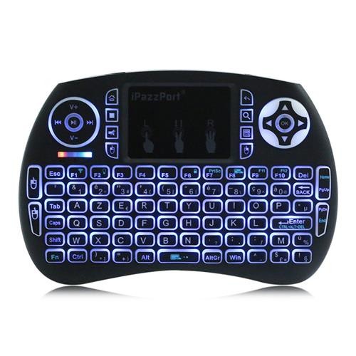 iPazzPort KP-810-21SDL Mini Wireless Keyboard Black