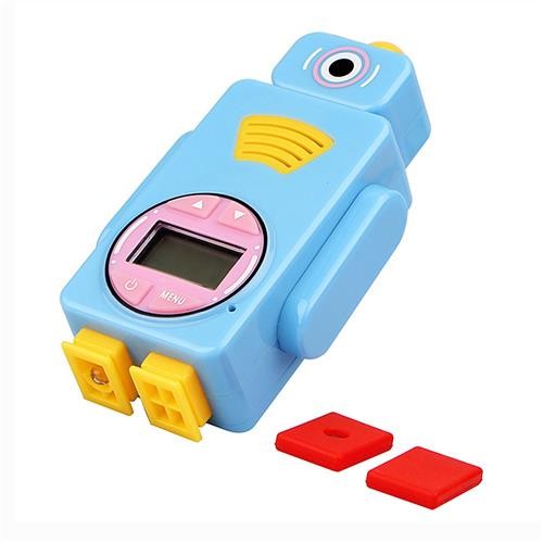 2PCS Mini Kids Walkie Talkie Blue