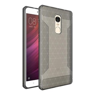 Transparent Black Frosted TPU Back Cover For Xiaomi Redmi Note 4X