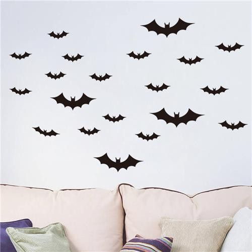 Halloween 3D DIY Bat Wall Stickers Kit