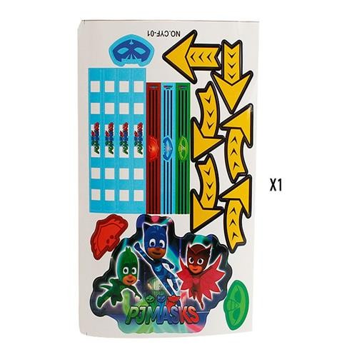 PJ Masks Action Figure Toys with Car Track