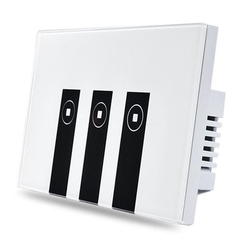 Geekbes WiFi Smart Touch Switch 3 gang White US Plug