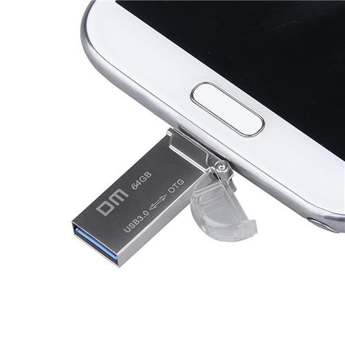 DM PD009 64GB USB Flash Drive Silver