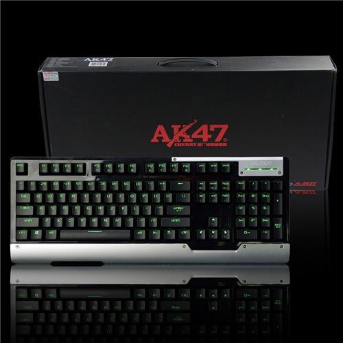 Ajazz AK47 Wired Mechanical Gaming Keyboard Cherry Green Switch
