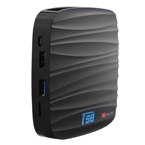 T98 Android 7.1 2GB/16GB RK3328 KODI 17.4 4K TV BOX 2.4G/5G WIFI LAN ...