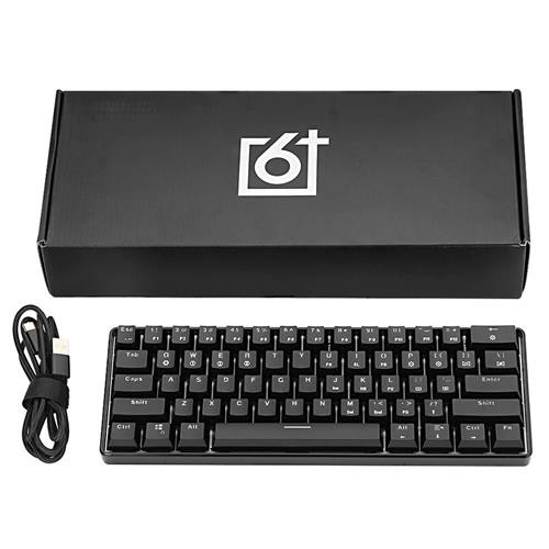 GK6X Wired Mechanical Keyboard US Layout 61 Keys