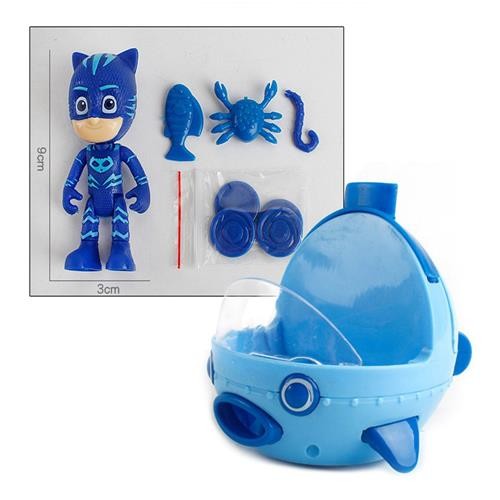 PJ Masks Action Figure Toys with Submarine Arms Blue