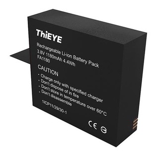 ThiEYE 3.8V 1180mAh Backup Li-ion Battery