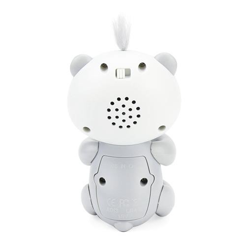 Finger Baby Panda Interactive Intelligent Toy Gray