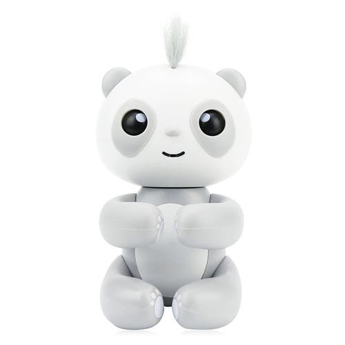 Finger Baby Panda Interactive Intelligent Toy Gray