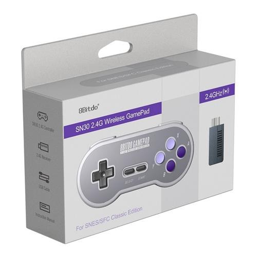 8Bitdo SN30 2.4G Wireless Gamepad