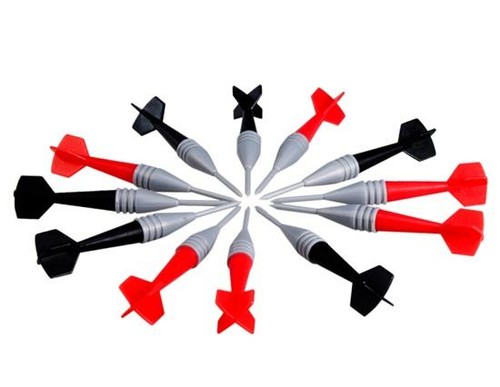 Dart Design Plastic Fruit Forks