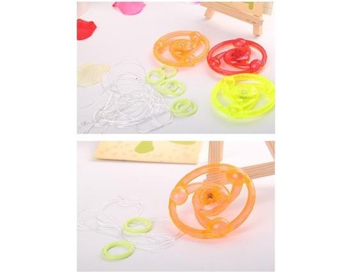 Hand Pull Rope Flywheel Toy