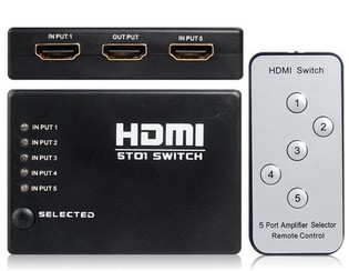 HDMI Remote Controller Black