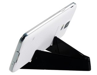 Foldable V Shaped Phone Stand Holder Black