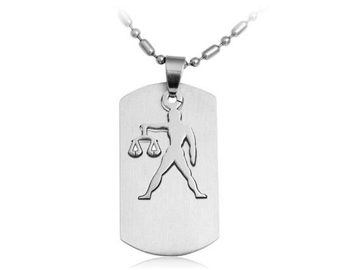 Libra Pendant Silver