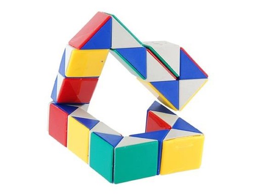 Plastic Magic Cube Puzzle Toy